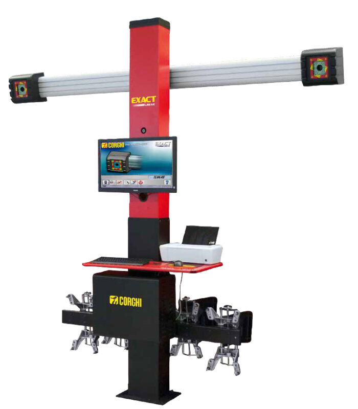 Corghi Exact Linear Camera Wheel Alignment - Protek Equipment