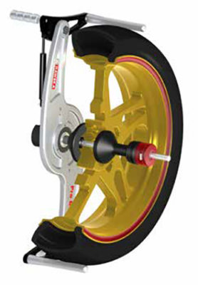 Motorcycle Wheel Adaptor Kit - Protek Equipment