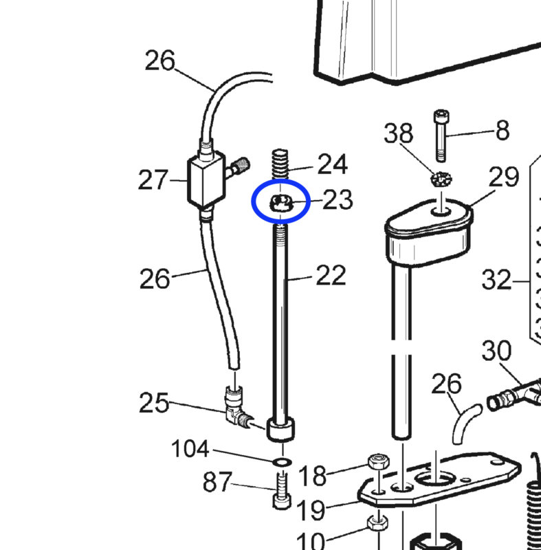 Tower Assembly Vertical Bar Seal Coats 9024E - Protek Equipment