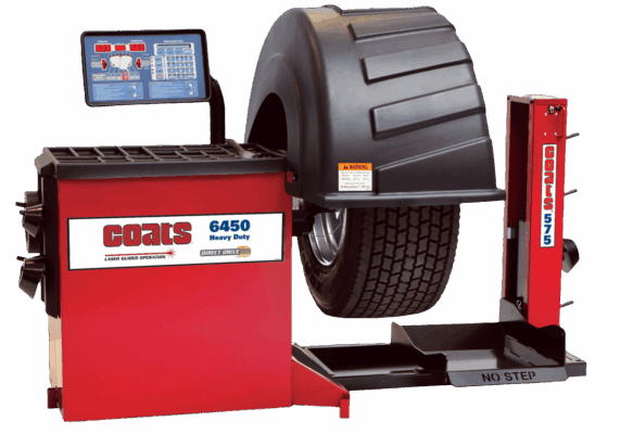 6450 Heavy Duty Wheel Balancer - Protek Equipment